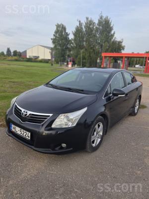 Черный Тойота Авенсис 2010 в Елгава, объемом двигателя 2.00 л и пробегом 350 тыс. км за 2600 €, фото  на AUTOMOTO.COM.LV