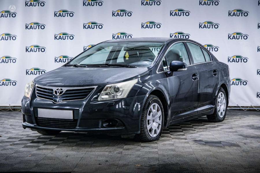 Black Toyota Avensis 2011 in Kaunas, with an engine capacity of 1.60 L and mileage of 446 thousand km for 3890 €, photo 1 on AUTOMOTO.COM.LV