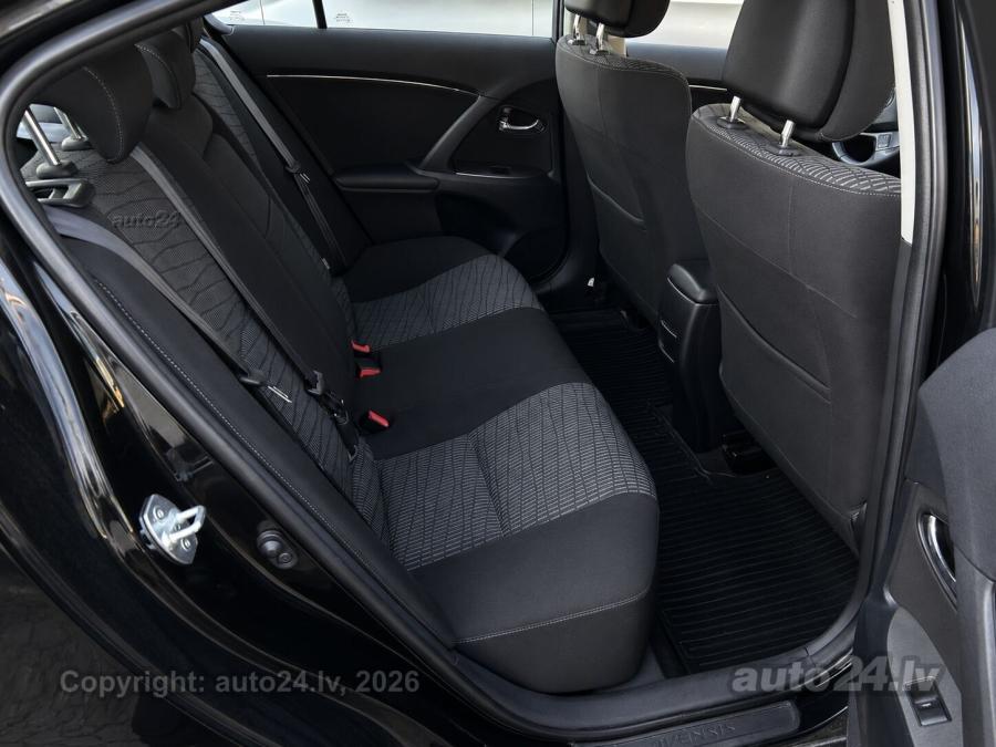Melns Toyota Avensis 2011 Tartu, ar dzinēja tilpumu 1.80 L un nobraukumu 217 tūkst. km par 5600 €, foto 16 vietnē AUTOMOTO.COM.LV