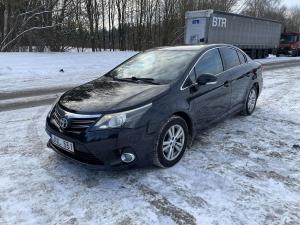 Black Toyota Avensis 2012 in Vilnius, with an engine capacity of 2.00 L and mileage of 255 thousand km for 4800 €, photo  on AUTOMOTO.COM.LV