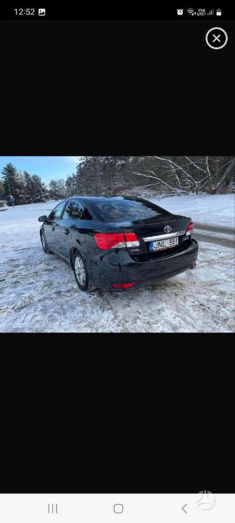 Melns Toyota Avensis 2012 Viļņa, ar dzinēja tilpumu 2.00 L un nobraukumu 255 tūkst. km par 4999 €, foto 8 vietnē AUTOMOTO.COM.LV
