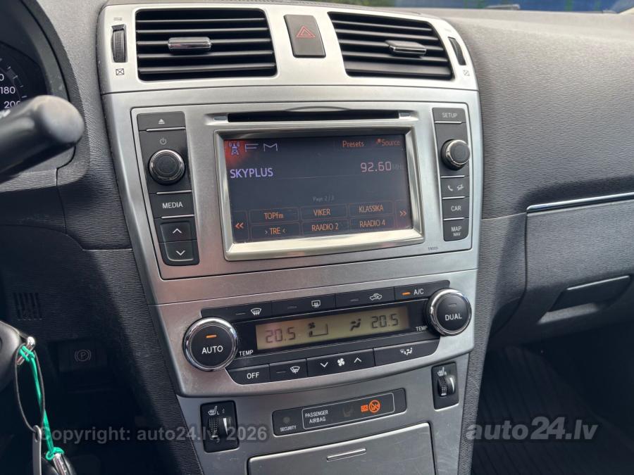 Melns Toyota Avensis 2012 Paide, ar dzinēja tilpumu 1.80 L un nobraukumu 217 tūkst. km par 6390 €, foto 17 vietnē AUTOMOTO.COM.LV