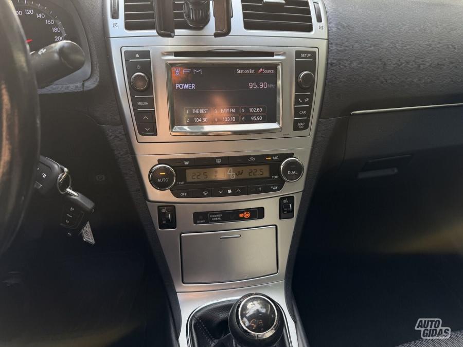 Melns Toyota Avensis 2013 Viļņa, ar dzinēja tilpumu 1.90 L un nobraukumu 362 tūkst. km par 4500 €, foto 14 vietnē AUTOMOTO.COM.LV