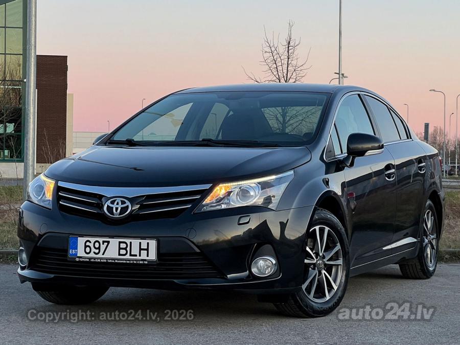 Melns Toyota Avensis 2014 Tallina, ar dzinēja tilpumu 1.80 L un nobraukumu 196 tūkst. km par 7495 €, foto 1 vietnē AUTOMOTO.COM.LV