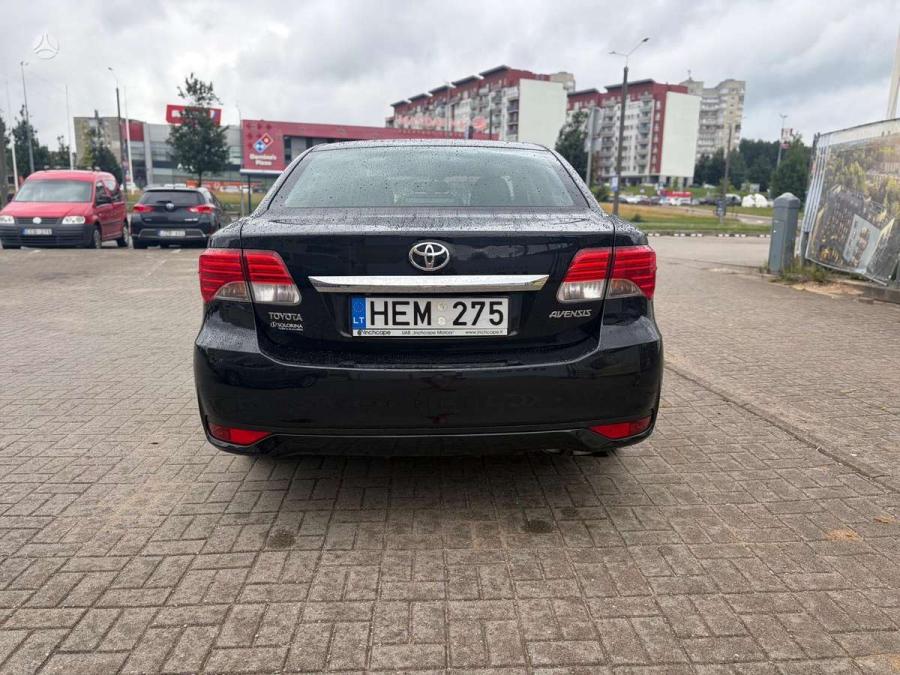 Melns Toyota Avensis 2014 Viļņa, ar dzinēja tilpumu 1.80 L un nobraukumu 116 tūkst. km par 8765 €, foto 8 vietnē AUTOMOTO.COM.LV