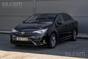 Black Toyota Avensis 2015 in Riga, with an engine capacity of 1.80 L and mileage of 0 thousand km for 11000 €, photo 1 on AUTOMOTO.COM.LV