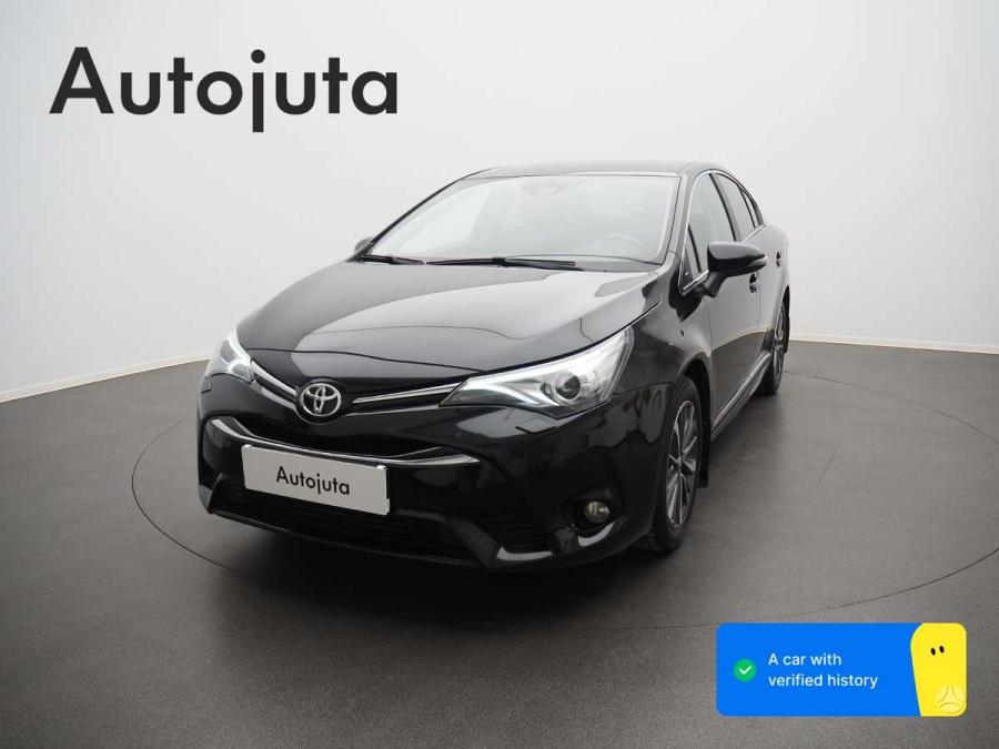 Melns Toyota Avensis 2015 Viļņa, ar dzinēja tilpumu 1.80 L un nobraukumu 167 tūkst. km par 10500 €, foto 1 vietnē AUTOMOTO.COM.LV