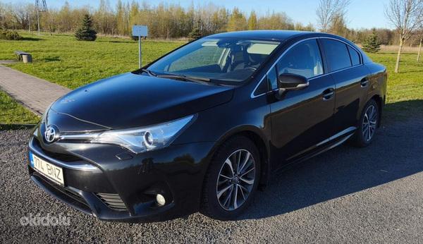 Melns Toyota Avensis 2015 Mardu, ar dzinēja tilpumu 2.00 L un nobraukumu 163 tūkst. km par 11350 €, foto 1 vietnē AUTOMOTO.COM.LV