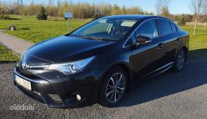 Melns Toyota Avensis 2015 Mardu, ar dzinēja tilpumu 2.00 L un nobraukumu 163 tūkst. km par 11350 €, foto  vietnē AUTOMOTO.COM.LV