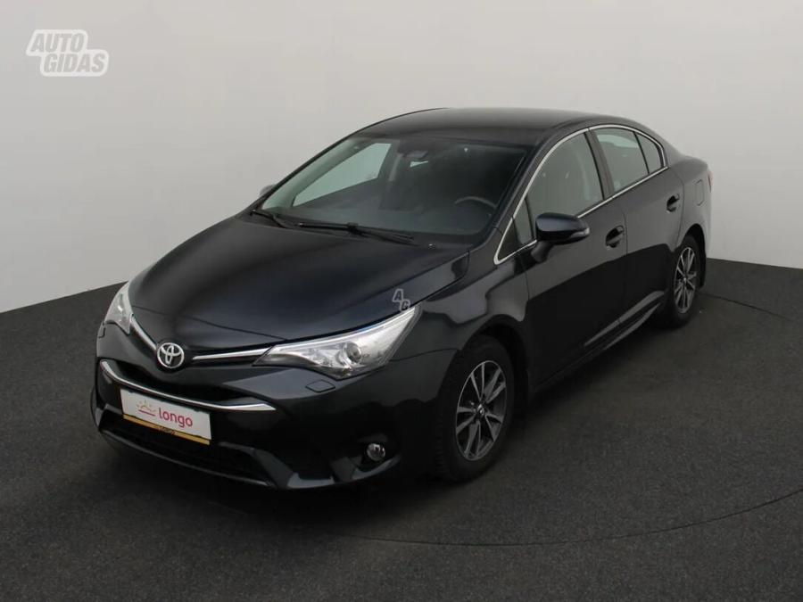 Black Toyota Avensis 2016 in Vilnius, with an engine capacity of 1.80 L and mileage of 150 thousand km for 10999 €, photo 1 on AUTOMOTO.COM.LV