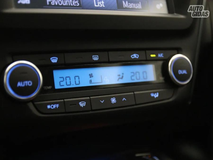 Black Toyota Avensis 2016 in Vilnius, with an engine capacity of 1.80 L and mileage of 150 thousand km for 10999 €, photo 21 on AUTOMOTO.COM.LV