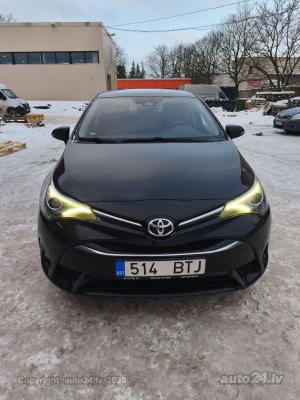 Melns Toyota Avensis 2017 Tallina, ar dzinēja tilpumu 1.80 L un nobraukumu 175 tūkst. km par 9500 €, foto  vietnē AUTOMOTO.COM.LV