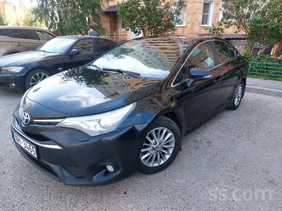 Черный Тойота Авенсис 2017 в Юрмала, объемом двигателя 1.80 л и пробегом 461 тыс. км за 6900 €, фото 1 на AUTOMOTO.COM.LV