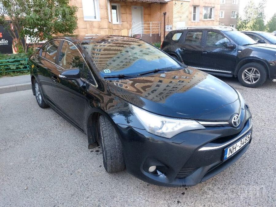 Черный Тойота Авенсис 2017 в Юрмала, объемом двигателя 1.80 л и пробегом 461 тыс. км за 6900 €, фото 3 на AUTOMOTO.COM.LV