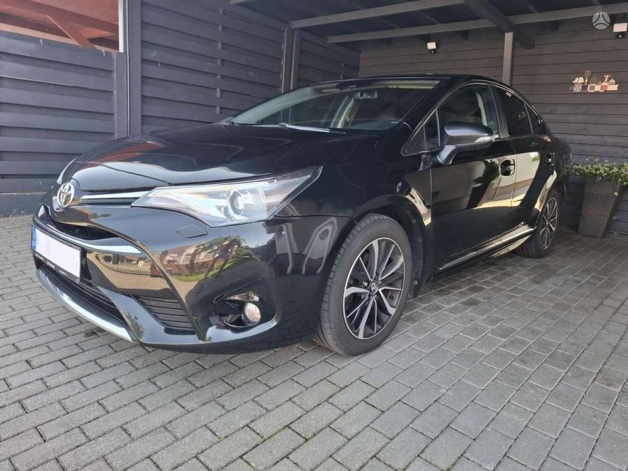 Melns Toyota Avensis 2018 Klaipėda, ar dzinēja tilpumu 1.80 L un nobraukumu 198 tūkst. km par 14440 €, foto 1 vietnē AUTOMOTO.COM.LV