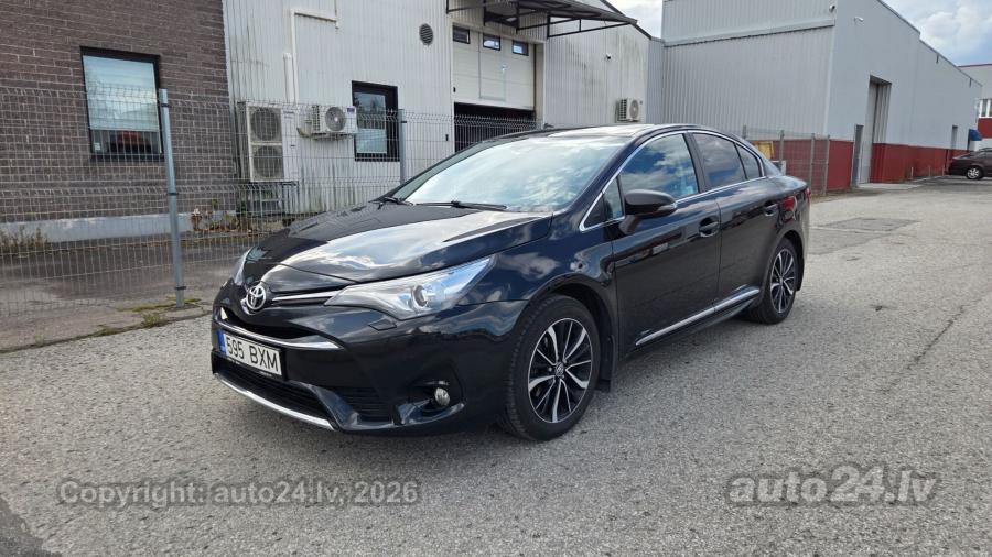 Melns Toyota Avensis 2018 Tallina, ar dzinēja tilpumu 1.80 L un nobraukumu 124 tūkst. km par 13990 €, foto 1 vietnē AUTOMOTO.COM.LV
