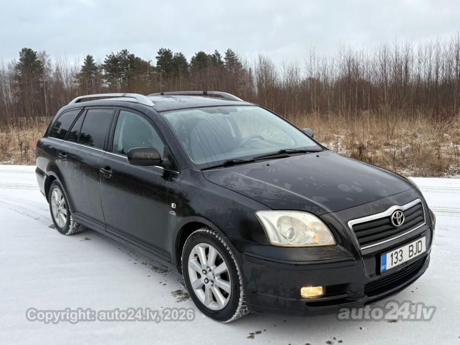Melns Toyota Avensis 2003 Rapla, ar dzinēja tilpumu 2.00 L un nobraukumu 319 tūkst. km par 1500 €, foto 5 vietnē AUTOMOTO.COM.LV