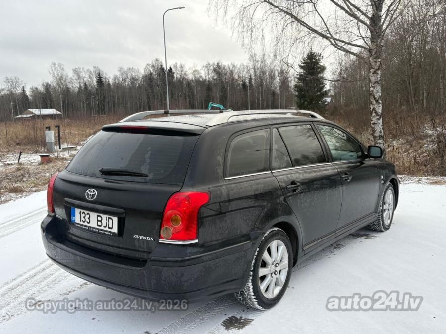 Melns Toyota Avensis 2003 Rapla, ar dzinēja tilpumu 2.00 L un nobraukumu 319 tūkst. km par 1500 €, foto 6 vietnē AUTOMOTO.COM.LV