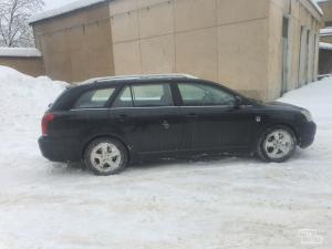 Черный Тойота Авенсис 2003 в Зарасай, объемом двигателя 2.00 л и пробегом 295 тыс. км за 550 €, фото 6 на AUTOMOTO.COM.LV