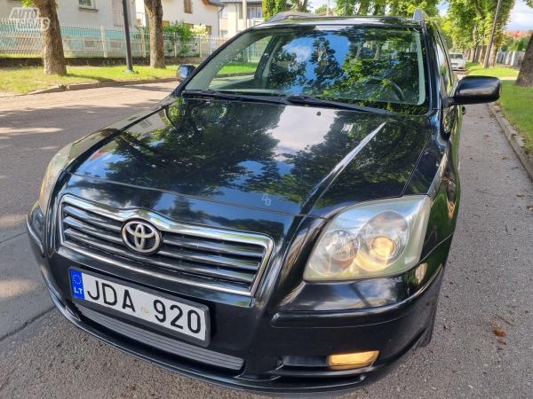 Черный Тойота Авенсис 2003 в Алитус, объемом двигателя 2.00 л и пробегом 315 тыс. км за 2250 €, фото 2 на AUTOMOTO.COM.LV