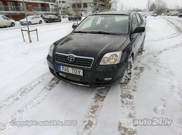 Melns Toyota Avensis 2004 Tartu, ar dzinēja tilpumu 2.00 L un nobraukumu 400 tūkst. km par 1000 €, foto 6 vietnē AUTOMOTO.COM.LV