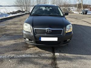 Black Toyota Avensis 2004 in Vilnius, with an engine capacity of 2.00 L and mileage of 207 thousand km for 1750 €, photo 7 on AUTOMOTO.COM.LV