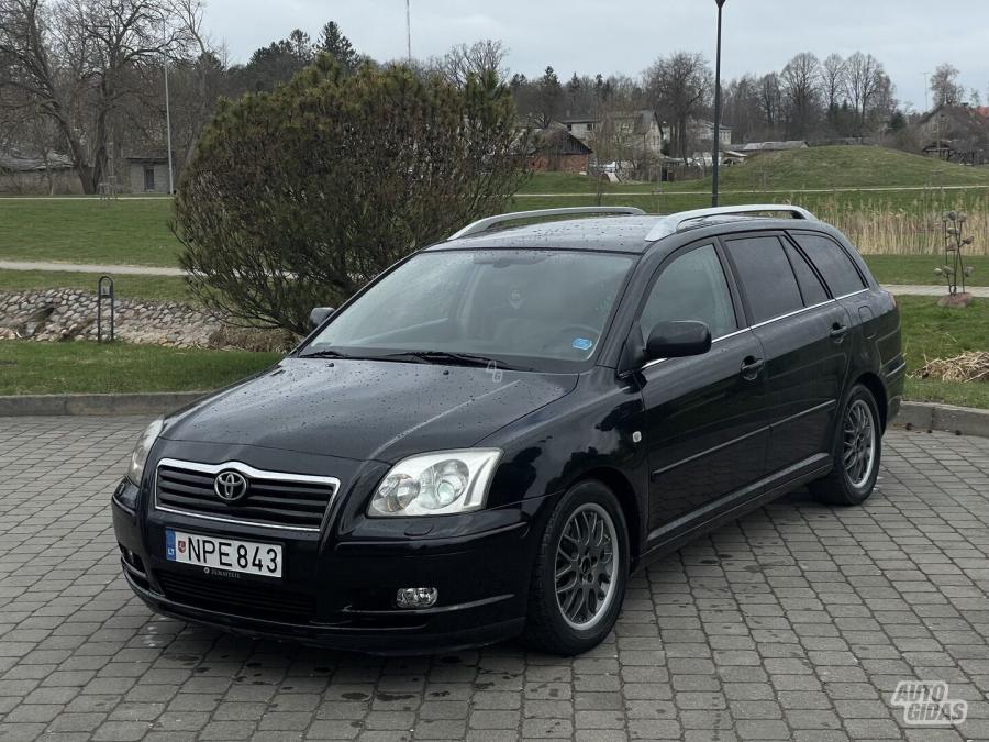 Melns Toyota Avensis 2004 Šilutė, ar dzinēja tilpumu 2.00 L un nobraukumu 379 tūkst. km par 2250 €, foto 3 vietnē AUTOMOTO.COM.LV