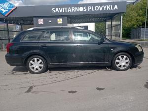 Black Toyota Avensis 2004 in Vilnius, with an engine capacity of 2.00 L and mileage of 315 thousand km for 1600 €, photo 11 on AUTOMOTO.COM.LV