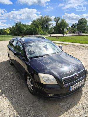 Black Toyota Avensis 2004 in Panevezys, with an engine capacity of 2.00 L and mileage of 220 thousand km for 1600 €, photo 24 on AUTOMOTO.COM.LV