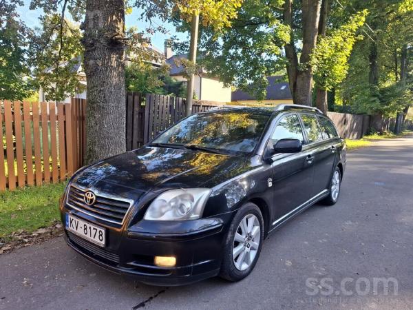 Melns Toyota Avensis 2004 Rīga, ar dzinēja tilpumu 2.00 L un nobraukumu 363 tūkst. km par 1380 €, foto 1 vietnē AUTOMOTO.COM.LV