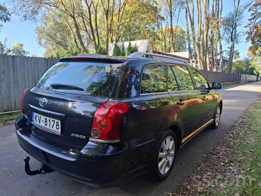 Melns Toyota Avensis 2004 Rīga, ar dzinēja tilpumu 2.00 L un nobraukumu 363 tūkst. km par 1380 €, foto 4 vietnē AUTOMOTO.COM.LV