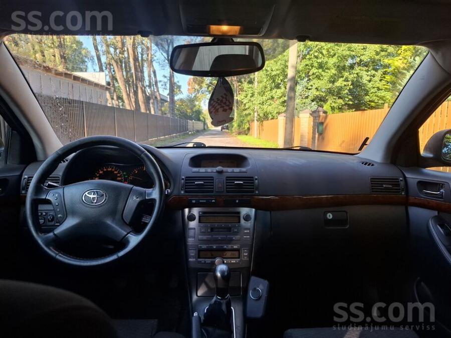 Melns Toyota Avensis 2004 Rīga, ar dzinēja tilpumu 2.00 L un nobraukumu 363 tūkst. km par 1380 €, foto 6 vietnē AUTOMOTO.COM.LV