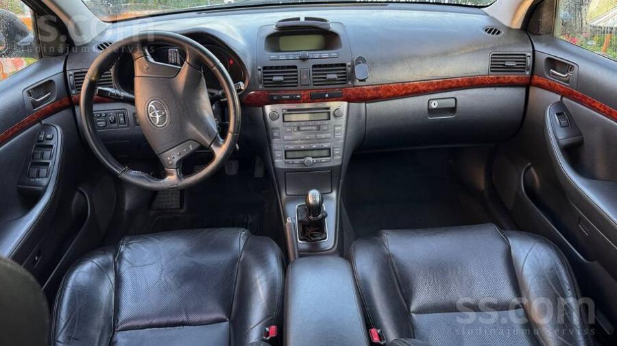 Melns Toyota Avensis 2004 Daugavpils, ar dzinēja tilpumu 2.00 L un nobraukumu 364 tūkst. km par 1600 €, foto 8 vietnē AUTOMOTO.COM.LV