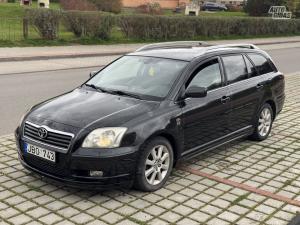 Melns Toyota Avensis 2004 Ukmergė, ar dzinēja tilpumu 2.00 L un nobraukumu 397 tūkst. km par 950 €, foto  vietnē AUTOMOTO.COM.LV