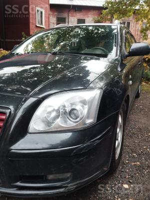 Melns Toyota Avensis 2004 Rīga, ar dzinēja tilpumu 2.00 L un nobraukumu 330 tūkst. km par 800 €, foto 12 vietnē AUTOMOTO.COM.LV