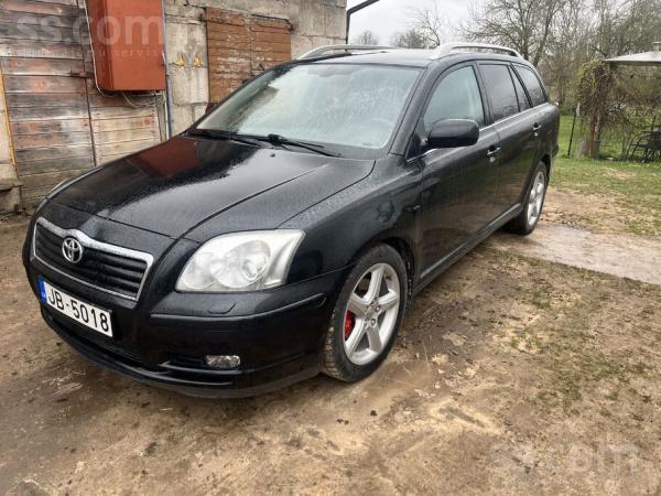 Melns Toyota Avensis 2005 Bauska, ar dzinēja tilpumu 2.20 L un nobraukumu 374 tūkst. km par 1650 €, foto 2 vietnē AUTOMOTO.COM.LV