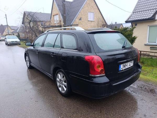 Melns Toyota Avensis 2005 Panevēža, ar dzinēja tilpumu 2.00 L un nobraukumu 400 tūkst. km par 1250 €, foto 3 vietnē AUTOMOTO.COM.LV