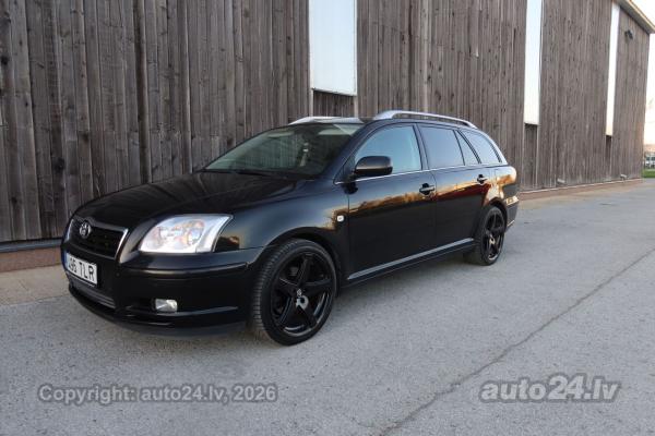 Black Toyota Avensis 2005 in Tallinn, with an engine capacity of 2.00 L and mileage of 328 thousand km for 2250 €, photo 6 on AUTOMOTO.COM.LV