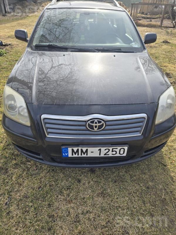 Melns Toyota Avensis 2005 Rīga, ar dzinēja tilpumu 2.00 L un nobraukumu 309 tūkst. km par 1200 €, foto 1 vietnē AUTOMOTO.COM.LV