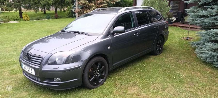 Melns Toyota Avensis 2005 Kelmė, ar dzinēja tilpumu 2.36 L un nobraukumu 264 tūkst. km par 1550 €, foto 4 vietnē AUTOMOTO.COM.LV