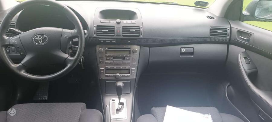 Melns Toyota Avensis 2005 Kelmė, ar dzinēja tilpumu 2.36 L un nobraukumu 264 tūkst. km par 1550 €, foto 8 vietnē AUTOMOTO.COM.LV
