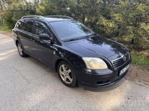 Black Toyota Avensis 2005 in Riga, with an engine capacity of 2.00 L and mileage of 0 thousand km for 1550 €, photo  on AUTOMOTO.COM.LV