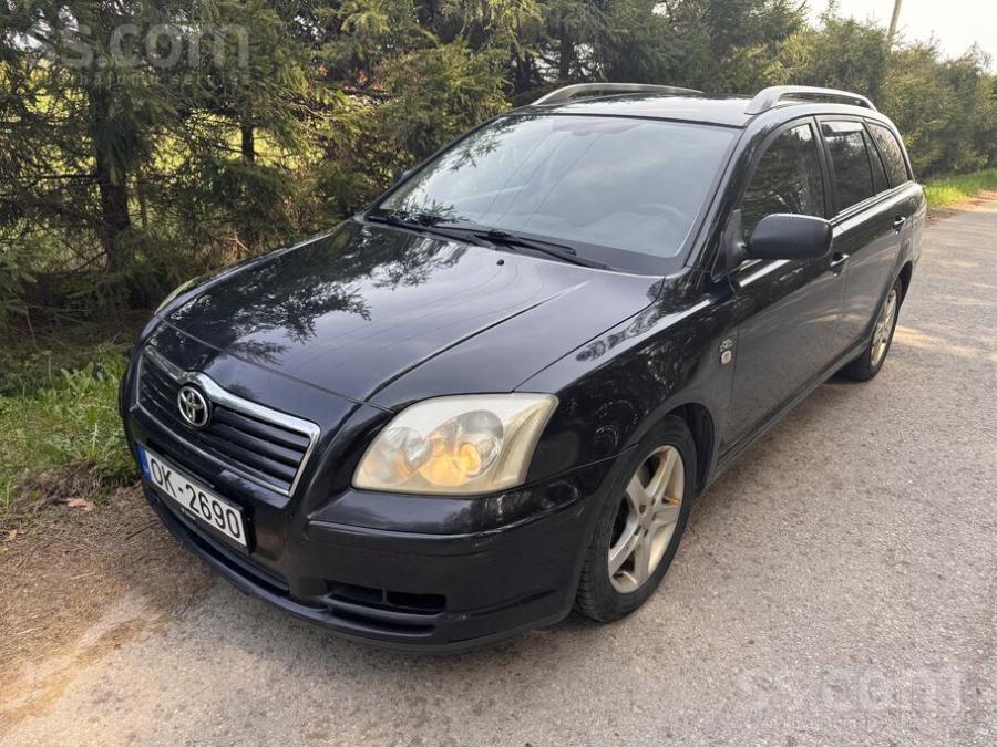 Melns Toyota Avensis 2005 Rīga, ar dzinēja tilpumu 2.00 L un nobraukumu 0 tūkst. km par 1550 €, foto 3 vietnē AUTOMOTO.COM.LV