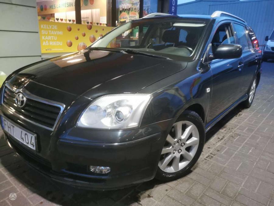 Черный Тойота Авенсис 2005 в Вильнюс, объемом двигателя 1.80 л и пробегом 108 тыс. км за 2750 €, фото 22 на AUTOMOTO.COM.LV