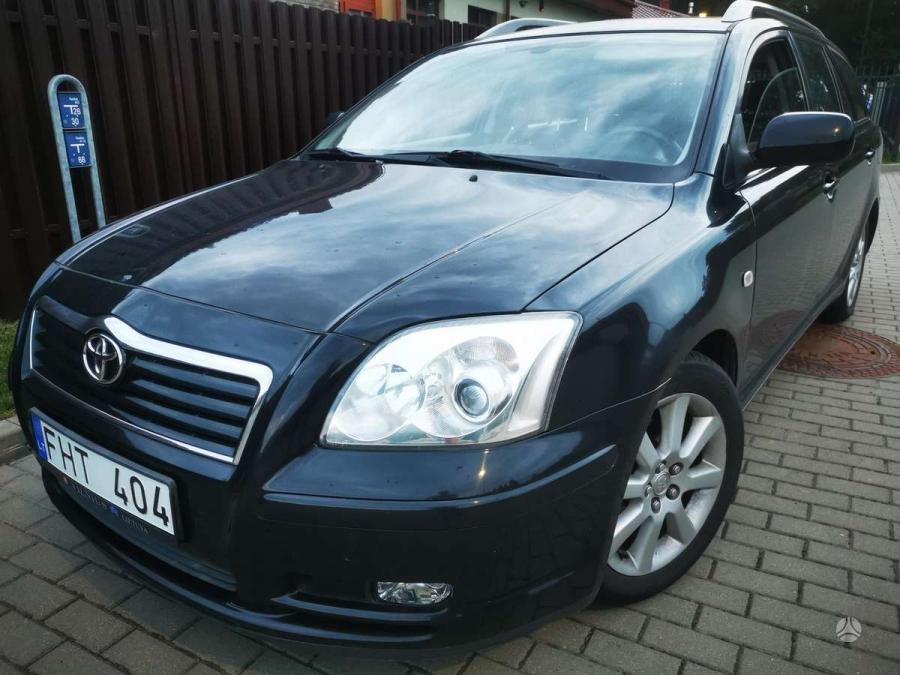Черный Тойота Авенсис 2005 в Вильнюс, объемом двигателя 1.80 л и пробегом 108 тыс. км за 2750 €, фото 27 на AUTOMOTO.COM.LV