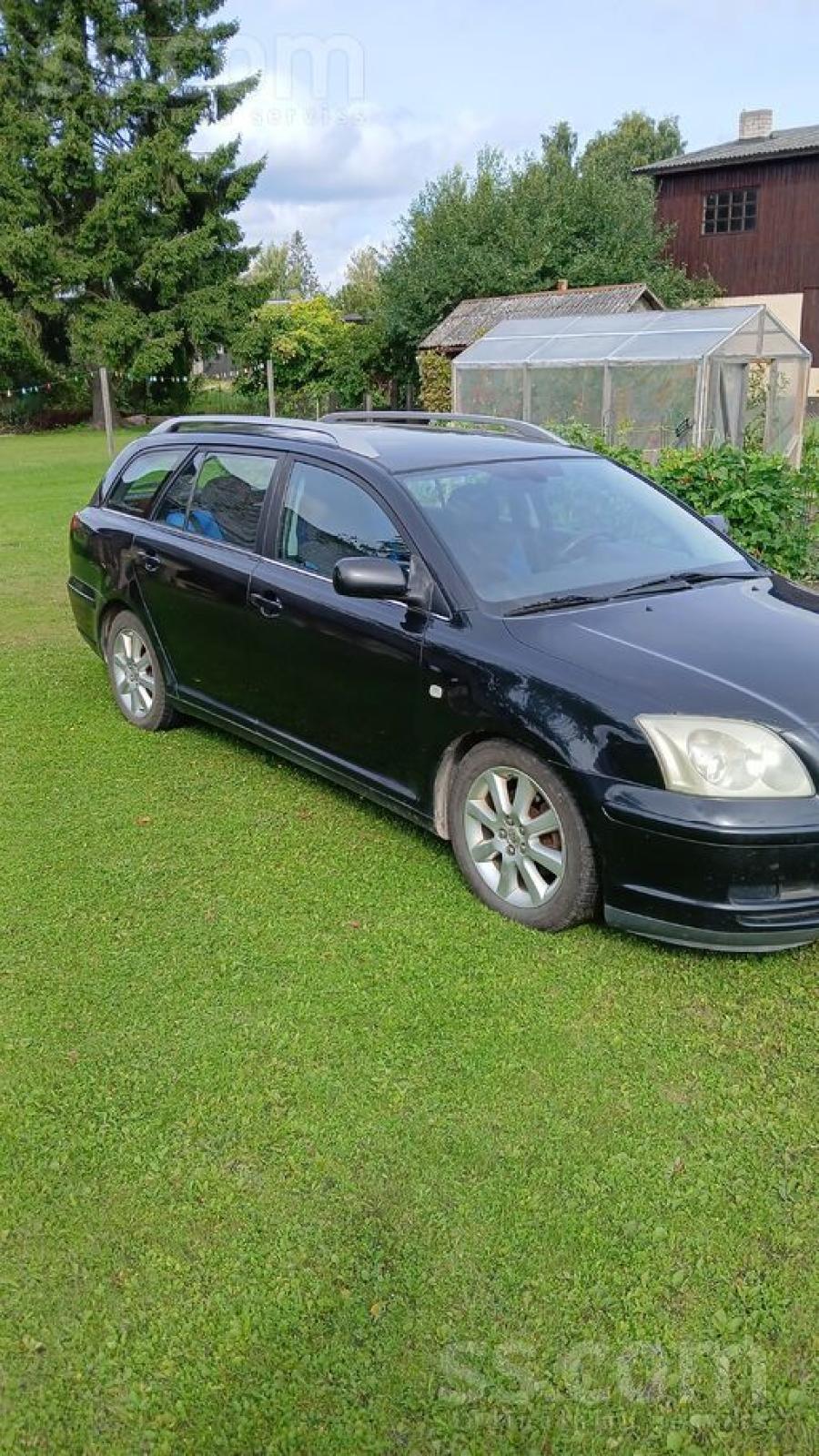 Black Toyota Avensis 2005 in Valka, with an engine capacity of 1.80 L and mileage of 353 thousand km for 1100 €, photo 4 on AUTOMOTO.COM.LV
