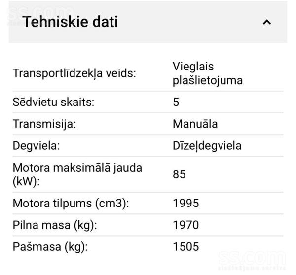 Black Toyota Avensis 2005 in Riga, with an engine capacity of 2.00 L and mileage of 360 thousand km for 1100 €, photo 11 on AUTOMOTO.COM.LV