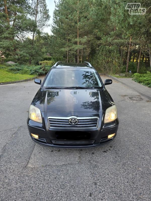 Melns Toyota Avensis 2005 Viļņa, ar dzinēja tilpumu 2.00 L un nobraukumu 407 tūkst. km par 1850 €, foto 1 vietnē AUTOMOTO.COM.LV