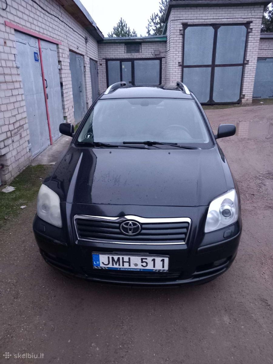Melns Toyota Avensis 2006 Pasvalys, ar dzinēja tilpumu 2.00 L un nobraukumu 414 tūkst. km par 1100 €, foto 2 vietnē AUTOMOTO.COM.LV