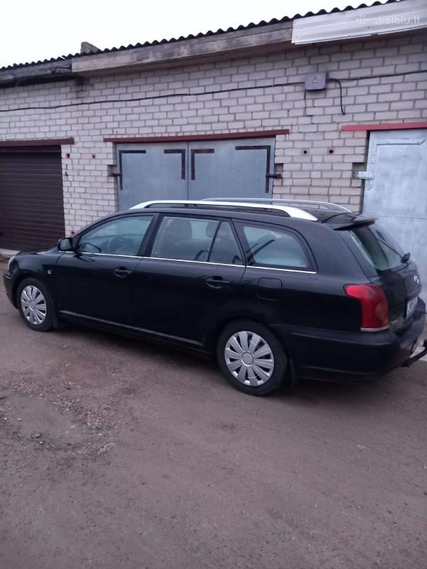 Melns Toyota Avensis 2006 Pasvalys, ar dzinēja tilpumu 2.00 L un nobraukumu 414 tūkst. km par 1100 €, foto 3 vietnē AUTOMOTO.COM.LV